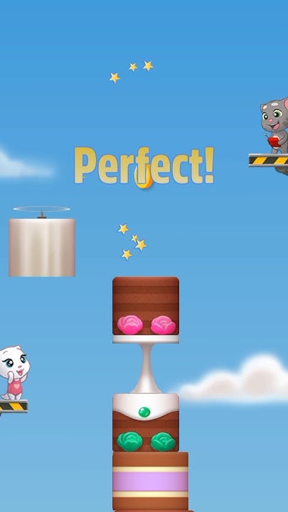 CAKE TOWER GAME | MR TOM - YouTube