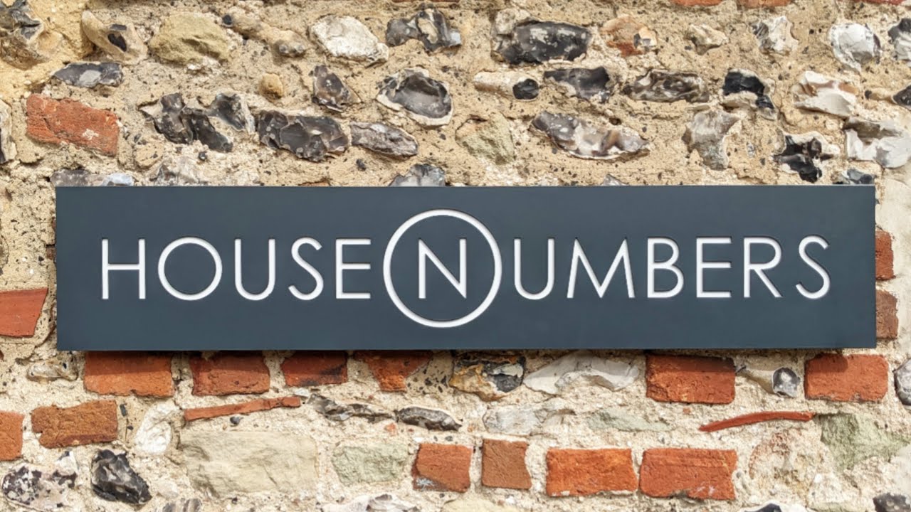 Housenumbers Limited Sign installation, how to install a large sign ...
