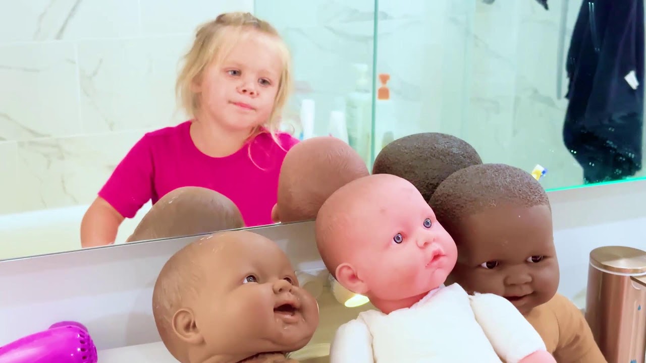 Naomi learns Pool Rules and eats Watermelon - YouTube