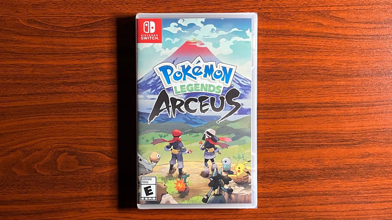 📦 Unboxing | Pokémon Legends: Arceus | Nintendo Switch - YouTube