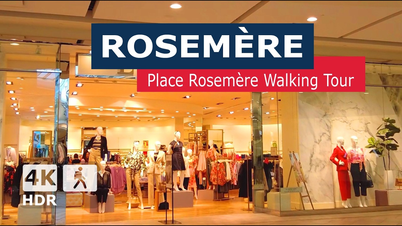 Place Rosemère Mall Walking Tour | 4K Experience in Rosemère, Quebec 🇨🇦 ...