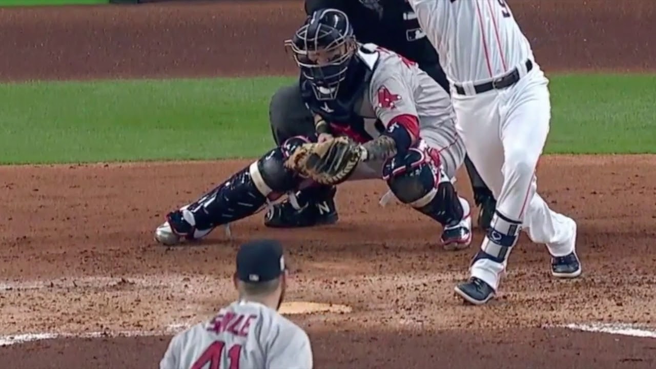 Chris Sale Slider Slow Motion - YouTube
