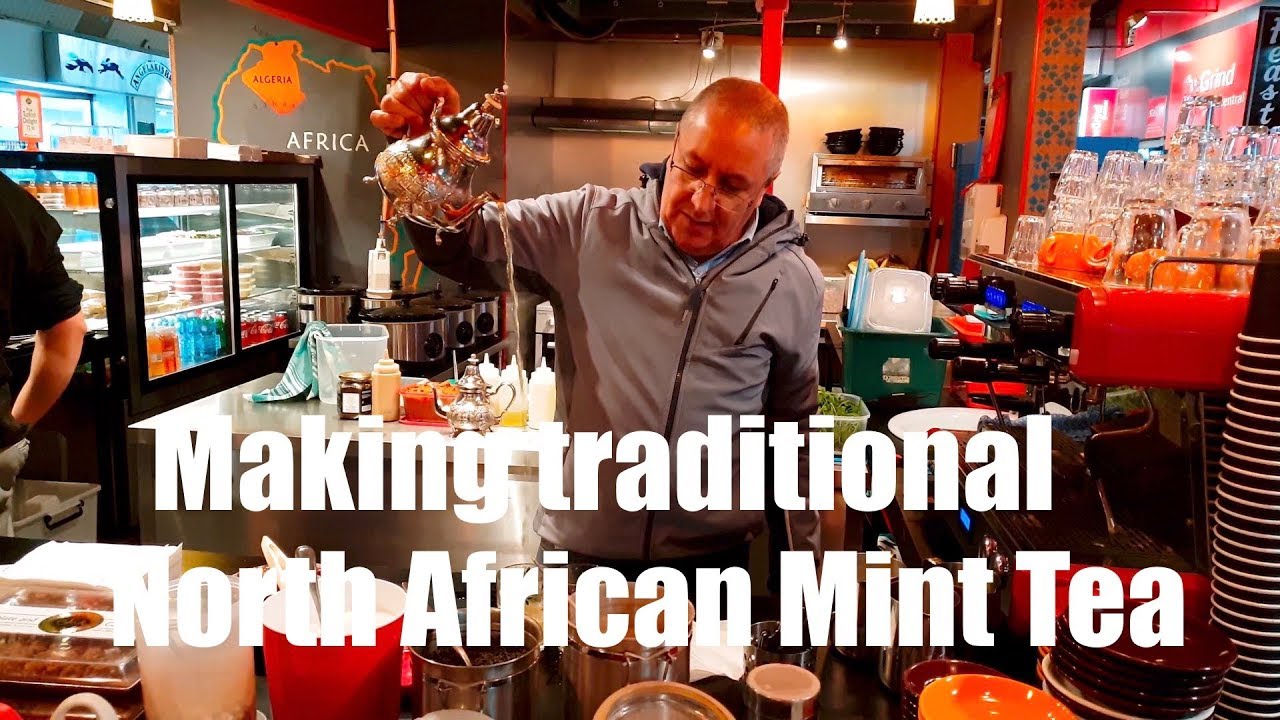 MAKING TRADITIONAL NORTH AFRICAN MINT TEA - YouTube