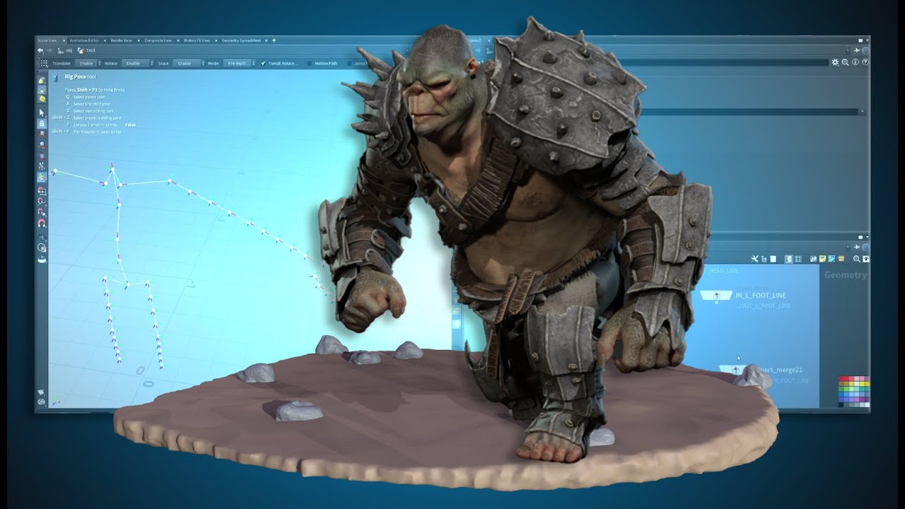 Houdini's Rigging Revolution | Updating Joint Orientations - YouTube