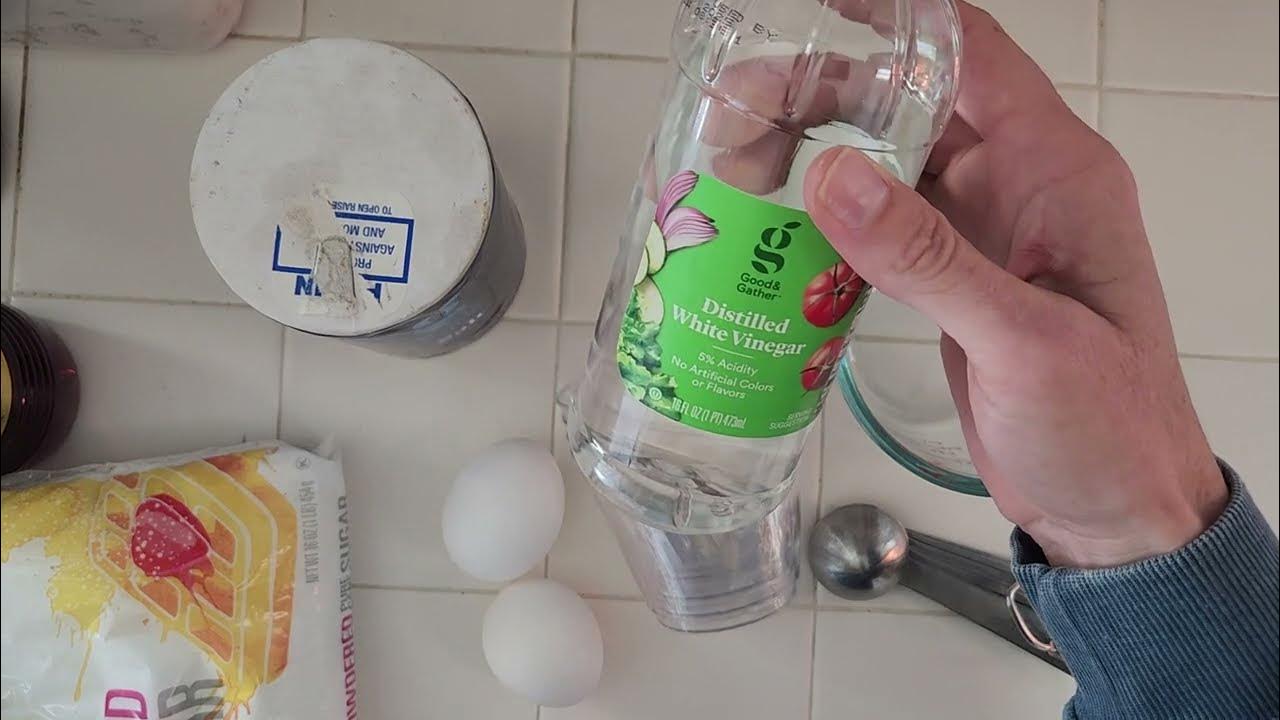Decomposing Calcium Carbonate (Egg Shell) - Demo - YouTube