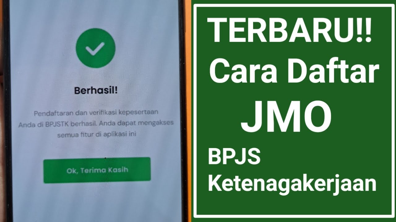Cara Daftar Akun JMO BPJS Ketenagakerjaan - YouTube
