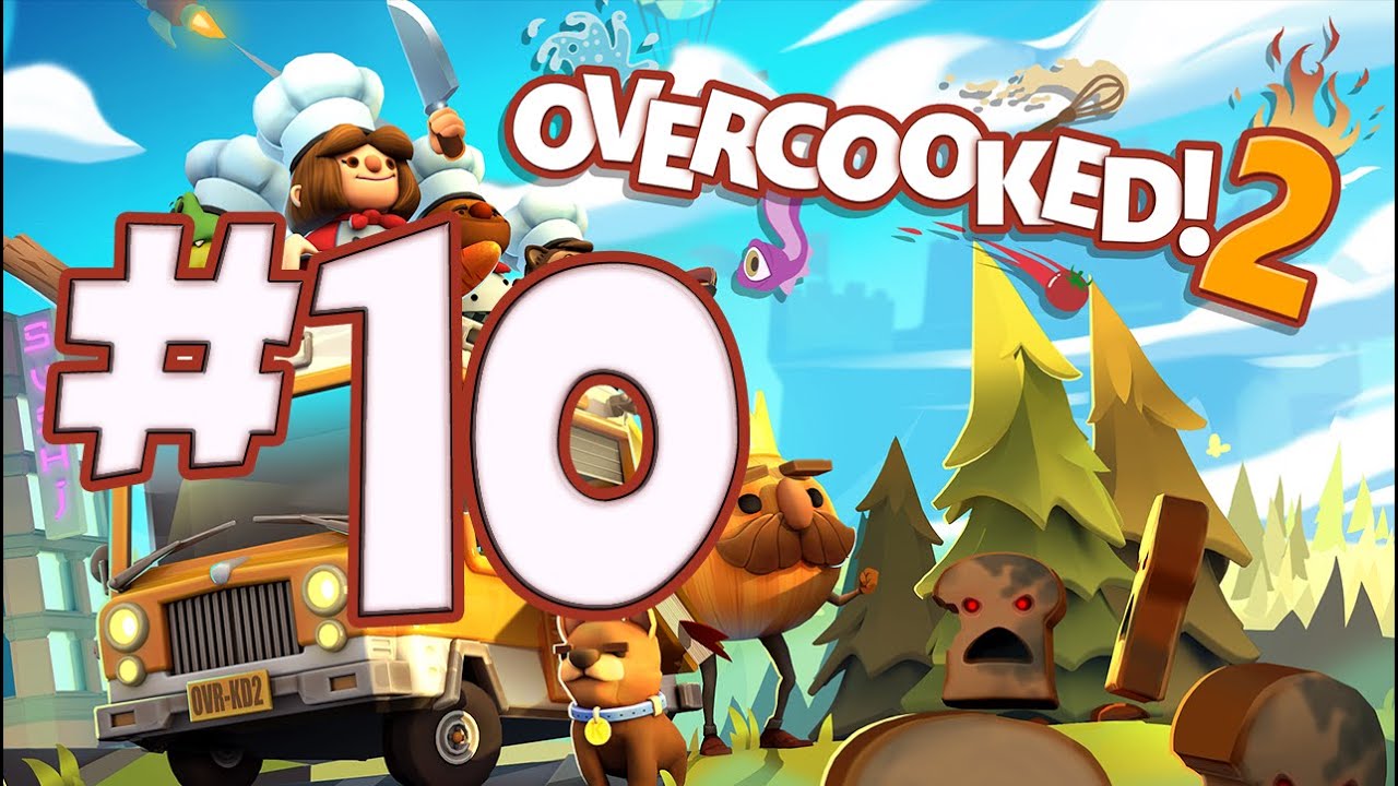 Let's Play "Overcooked 2!" 4-Player Co-Op [Episode 10] - YouTube