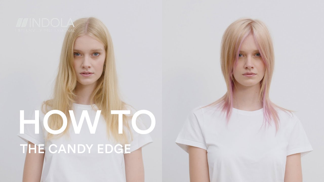 How to: The Candy Edge | Hair Tutorial - YouTube
