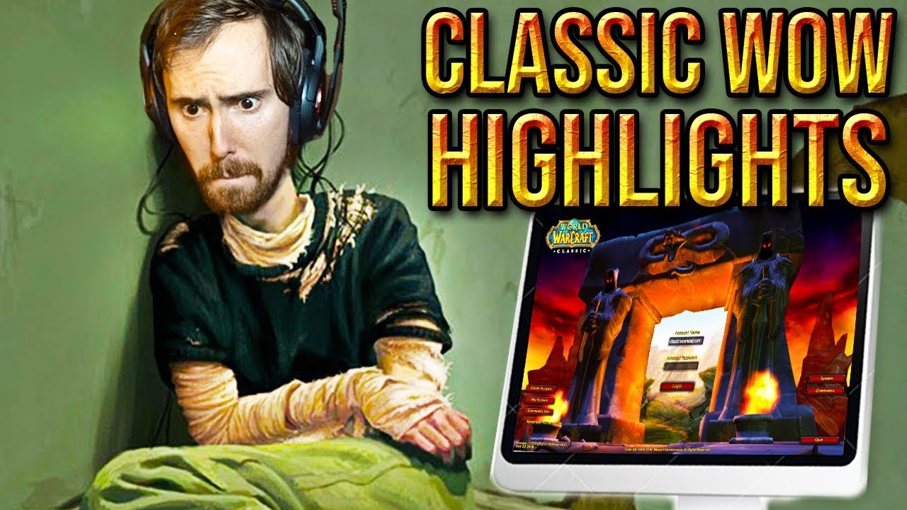 Asmongold Can't Stop Playing Classic - Classic WoW Highlights #5 - YouTube