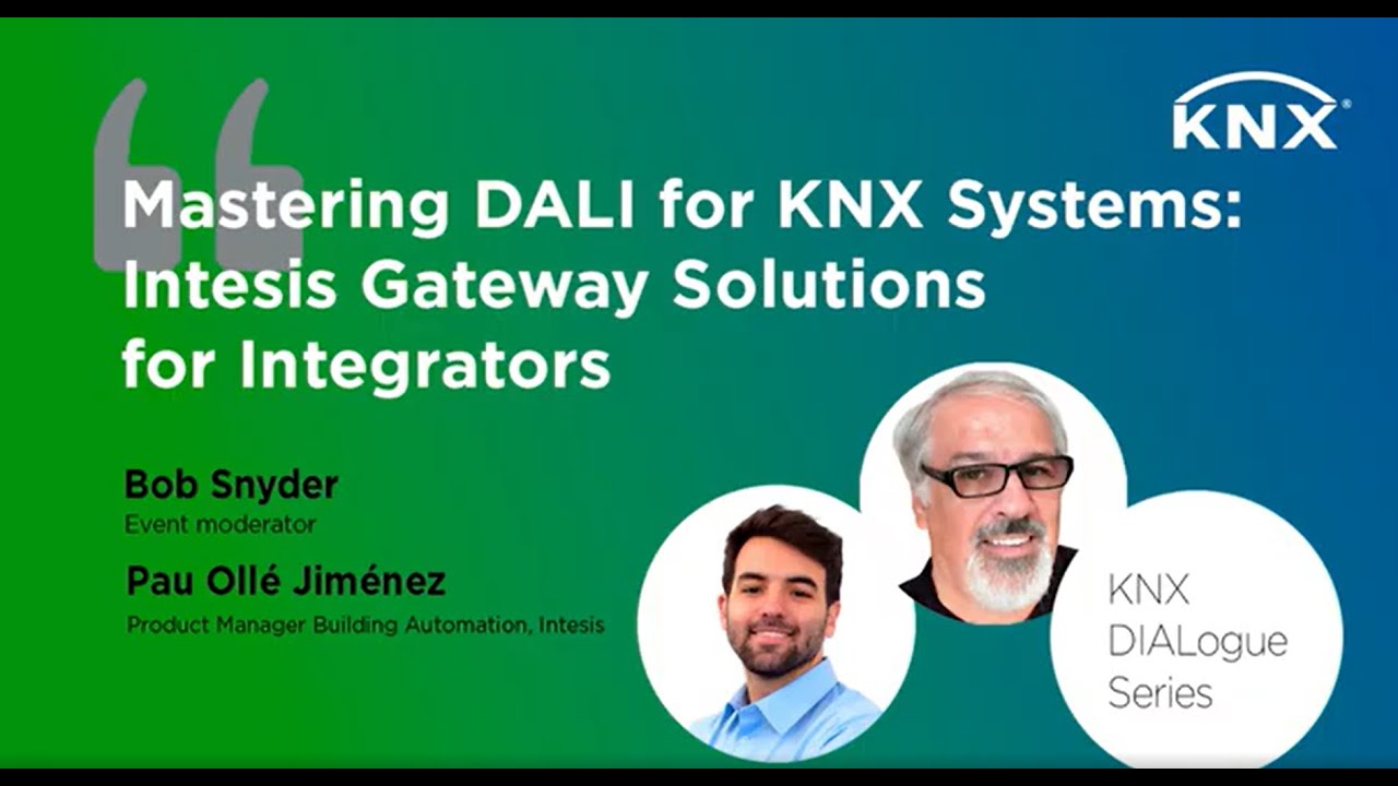 Integrating DALI Lighting with KNX: Intesis Gateway Solution - YouTube