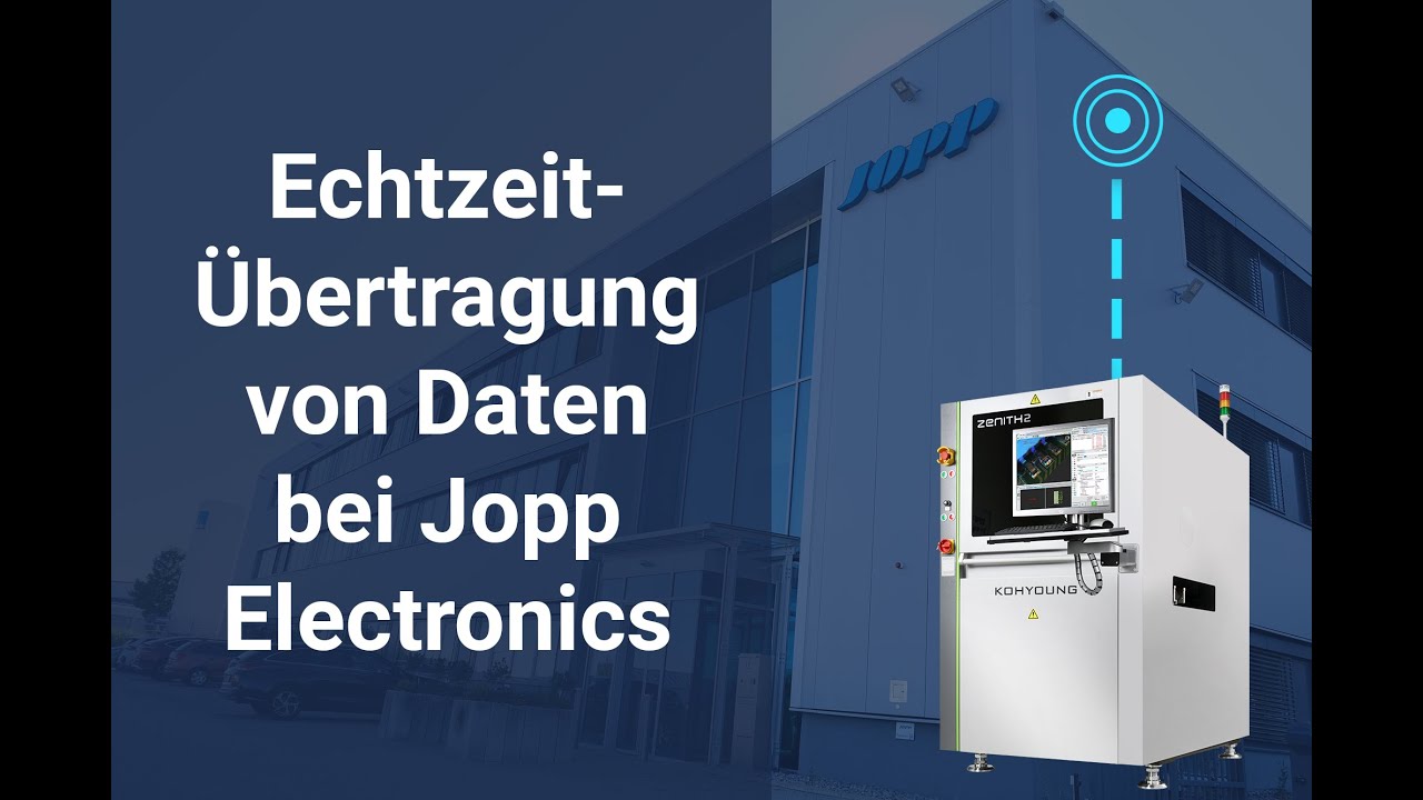 Echtzeit Datenübertragung bei Jopp Electronics - YouTube