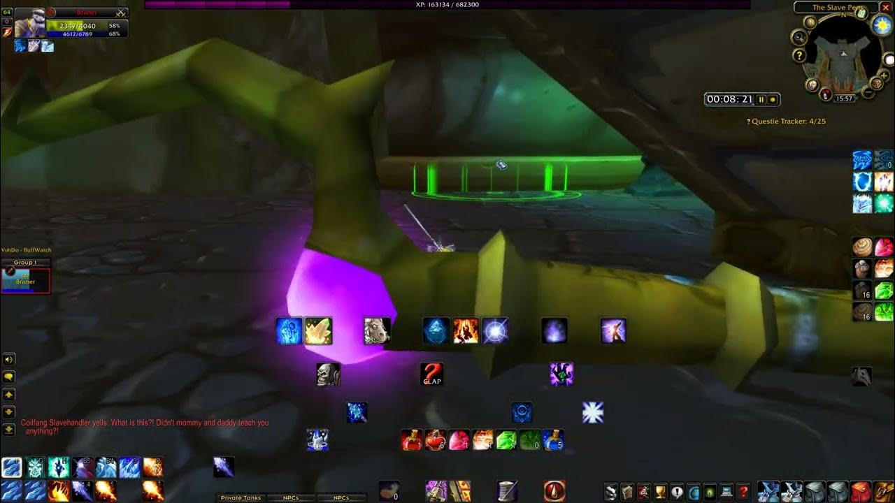 TBC Mage 60-70 AOE Leveling!!! - YouTube