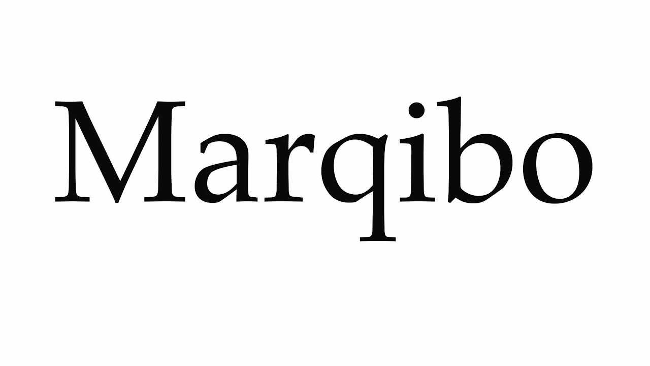 How to Pronounce Marqibo - YouTube