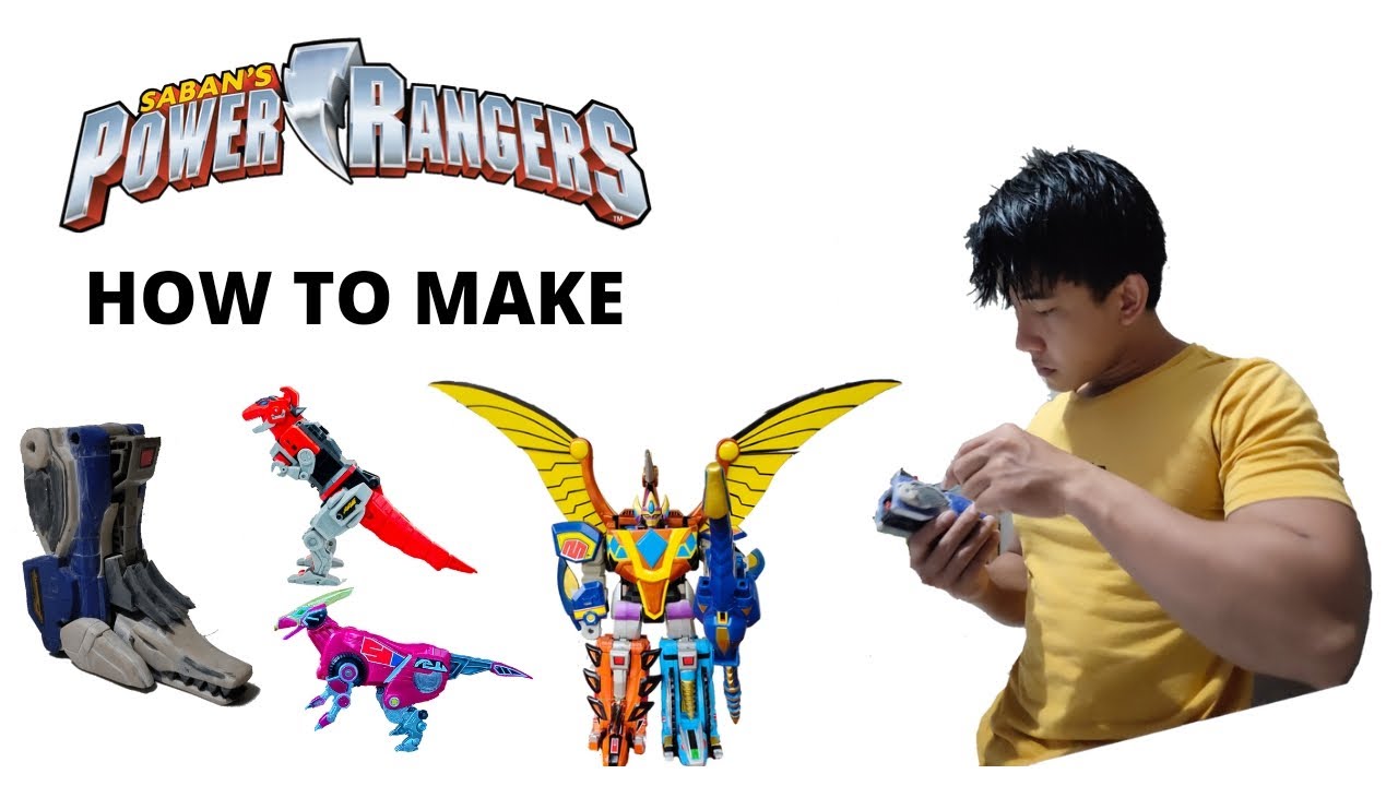HOW TO MAKE CUSTOM ZORD PART 2 - YouTube