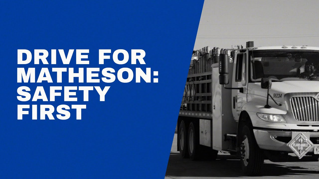 Drive for MATHESON - Safety First - YouTube