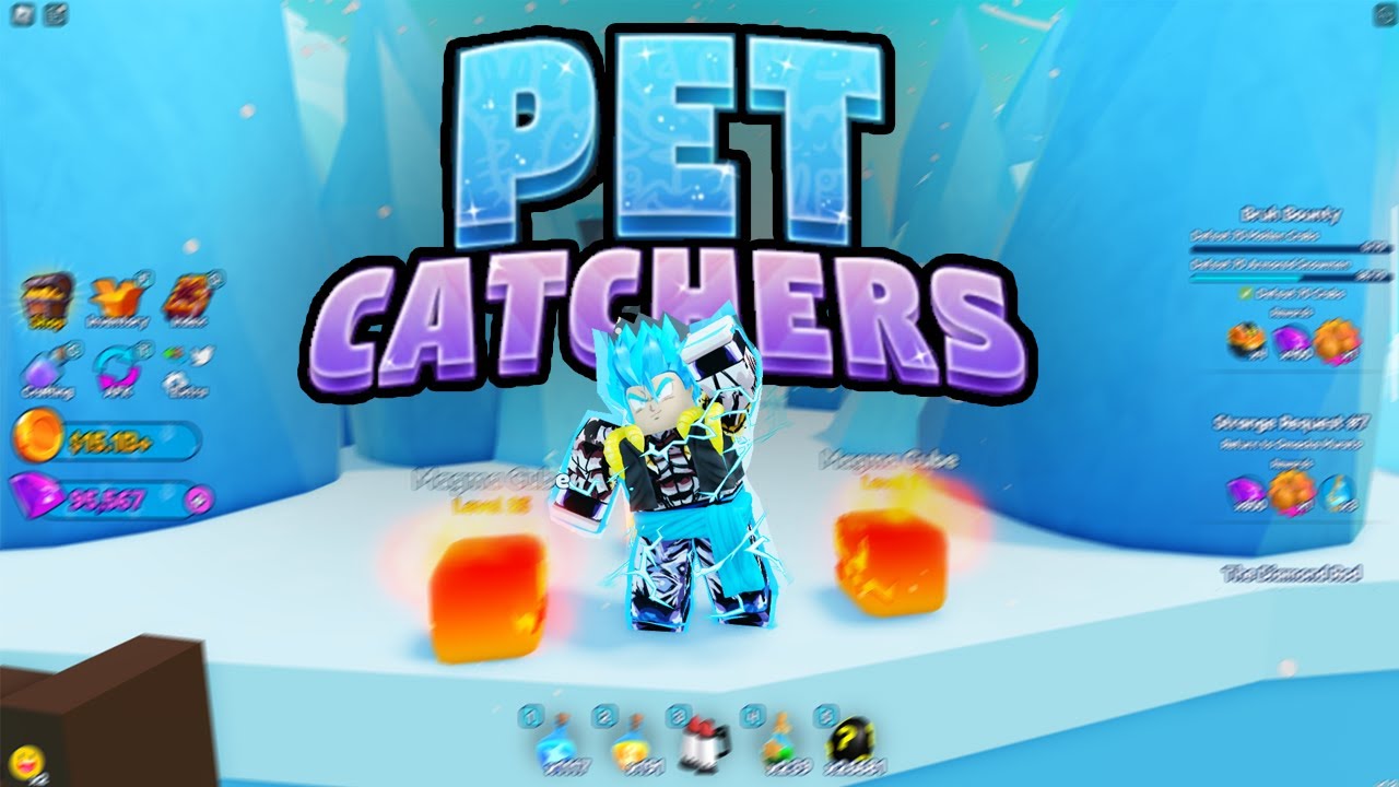 Gogeta กับสัตว์เลี้ยงของเขา ! : Roblox Pet Catchers - YouTube