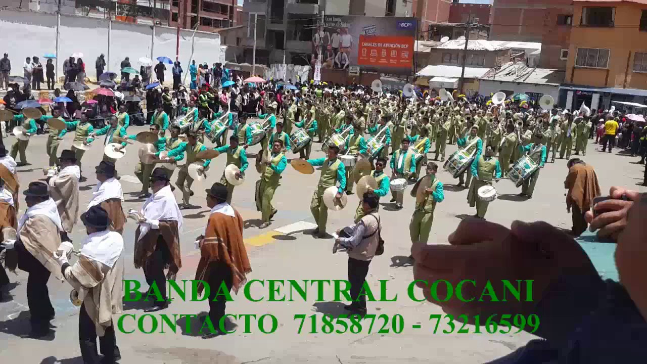 Morenada central Cocani - primer convite carnaval 2017 - YouTube