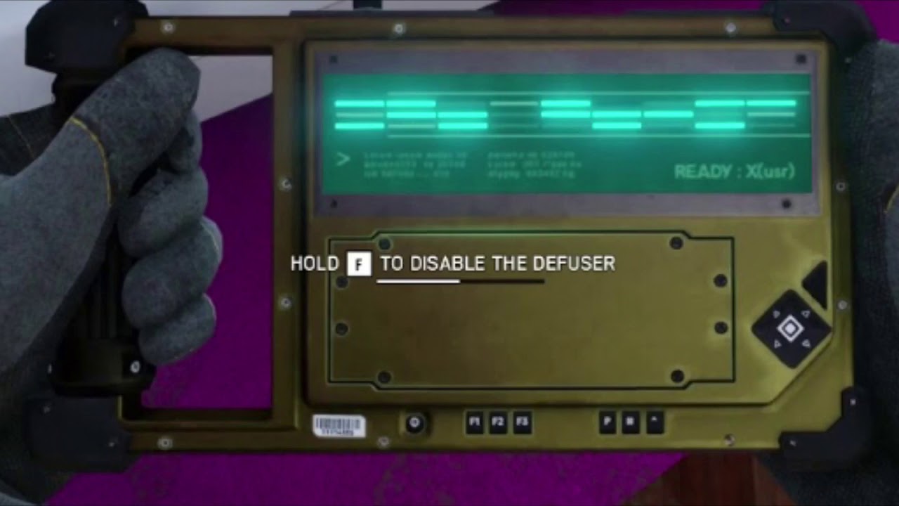 Defuser disabling R6 SFX - YouTube