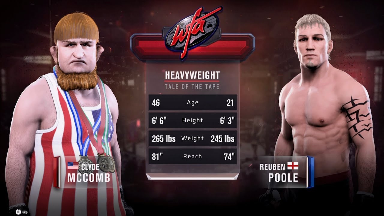 Clyde McComb vs. Poole WFA Fight - UFC 5 - YouTube