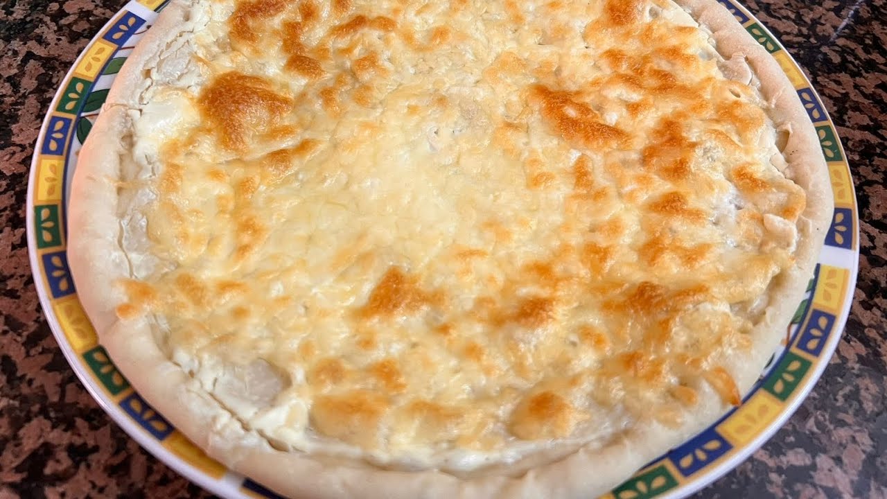 Esh Bulbul | Turkish Labneh cheese sweet pizza | CookingCabinet # ...