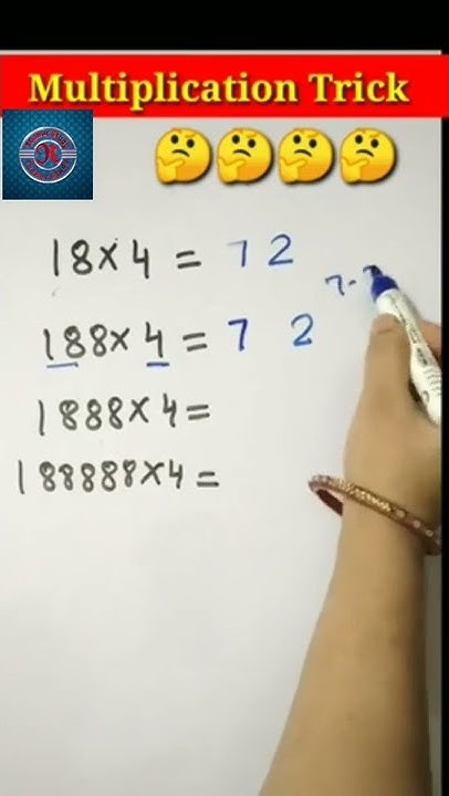1 सेकंड Multiplication Trick🤔🤔 Fast calculation Trick |Fast gunna Tricks | #Short #math short# ...