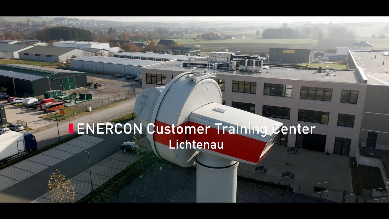 Image film ENERCON Customer Training Center Lichtenau - YouTube