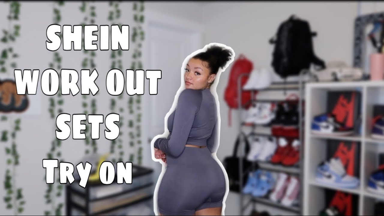 shein work out apparel - YouTube