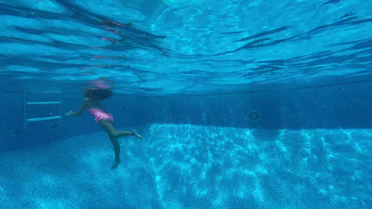 Swimming underwater - YouTube