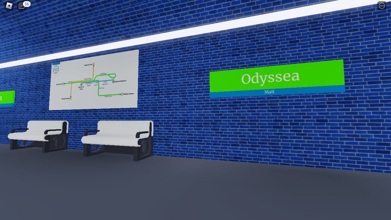 Automatic Subway Line 1 & EST Line 1: Railfanning at Odyssea (Roblox ...