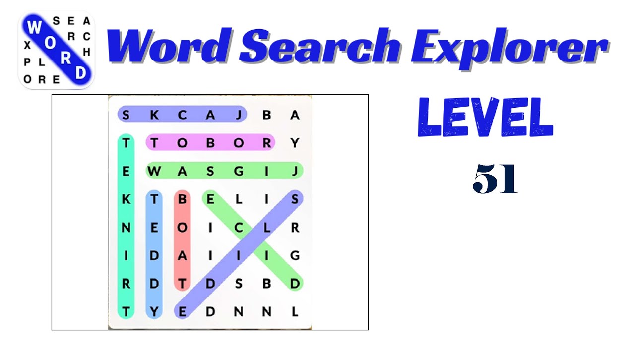 Word Search Explorer Level 51 Answer 🔍 | Step-by-Step Guide | Go Answer ...