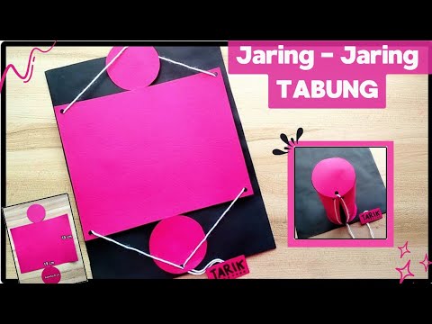 Cara Membuat Jaring Jaring Tabung Bisa ditarik || Membuat Tabung dari ...