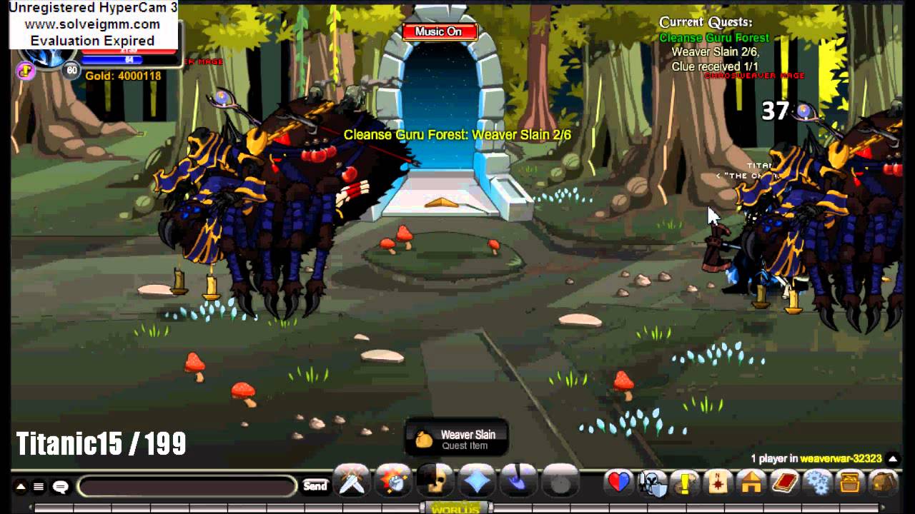 AQ Worlds "Cleanse Guru Forest" (Quest) - YouTube
