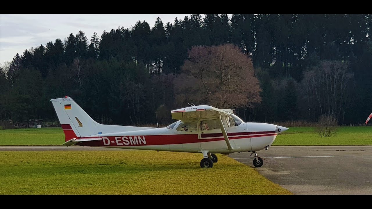 Mein Flug mit der Cessna über den Chiemsee und die Alpen - YouTube