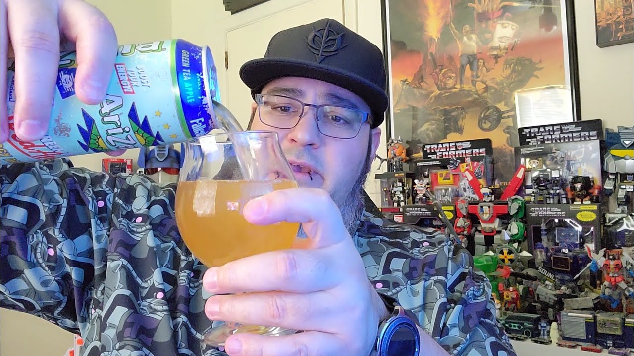 Arizona - Fallout Green Tea Red Apple Energy Drink Review - YouTube