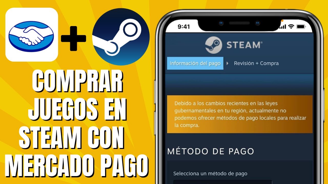 Cómo COMPRAR Juegos En STEAM Con MERCADO PAGO | Pagar Con MERCADO CRÉDITO En STEAM - YouTube