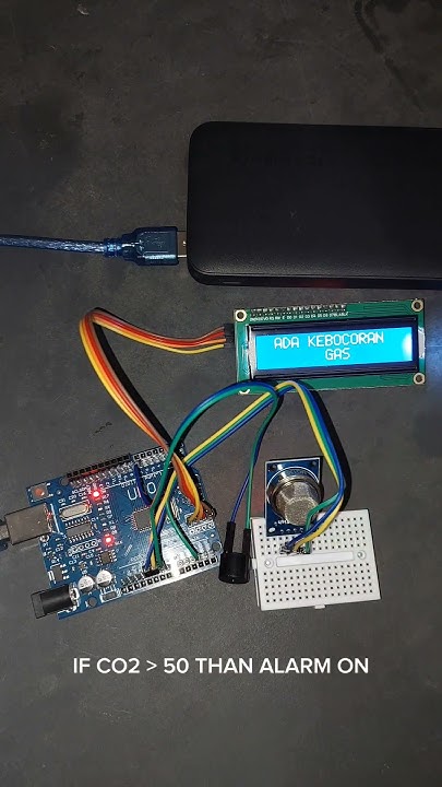 Belajar Arduino | Membuat Alat mendeteksi kebocoran GAS dengan Arduino dan Sensor MQ135 - YouTube