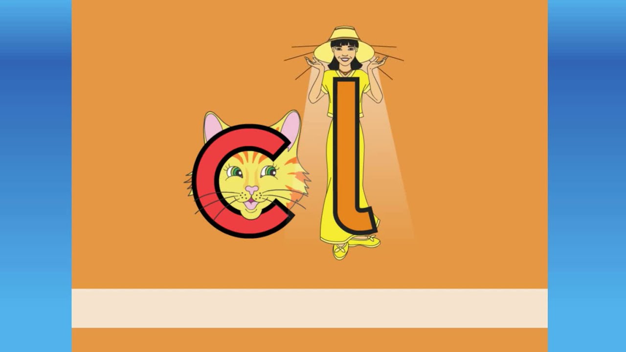 Letterland: Consonant Blend - CL - YouTube