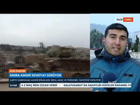 #TVNET İDLİB'DE - Çatışmaların sürdüğü bölgeden son durum