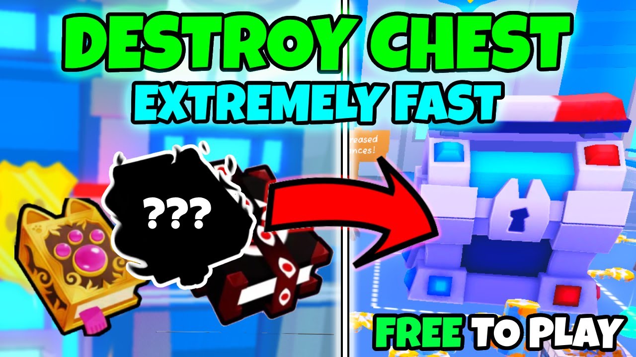 *NEW*😱BEST ENCHANT LOADOUT FOR BREAKING THE HUGE POLICE CHEST In Pet ...