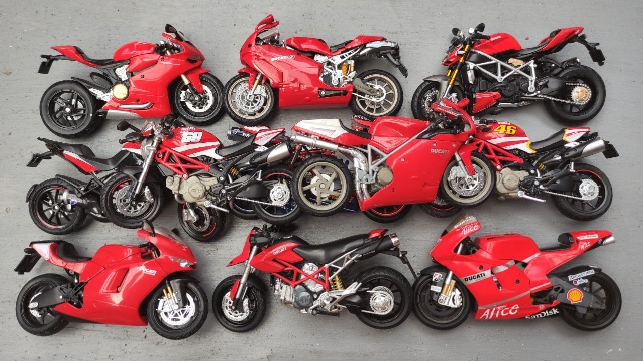Diecast Motorcycles Collection 1/12 Scale Ducati Edition 116 - YouTube