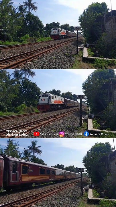 KERETA MEWAH YANG LANGKA DAN JARANG JALAN!! JAVA PRIORITY #keretaapi # ...