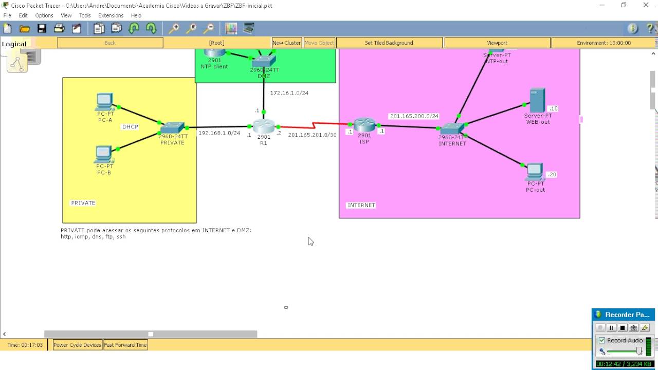 Zone Based Firewall - CCNA Secutiry - YouTube