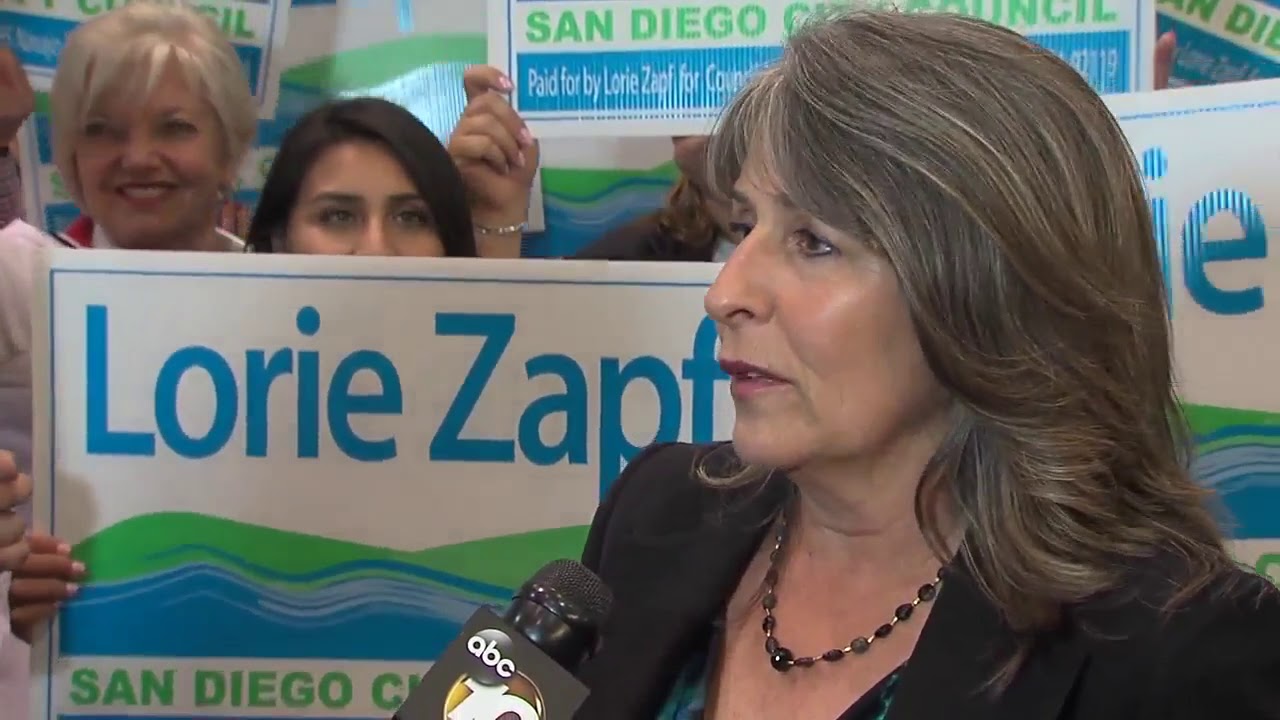 Lorie Zapf maps out City Council race - YouTube