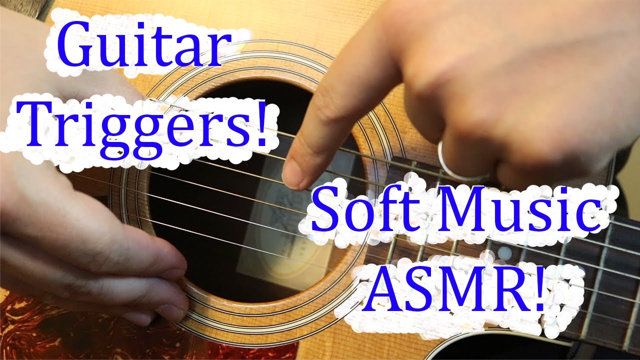 ASMR String Triggers, Soft Music, Tapping, Guitar - YouTube