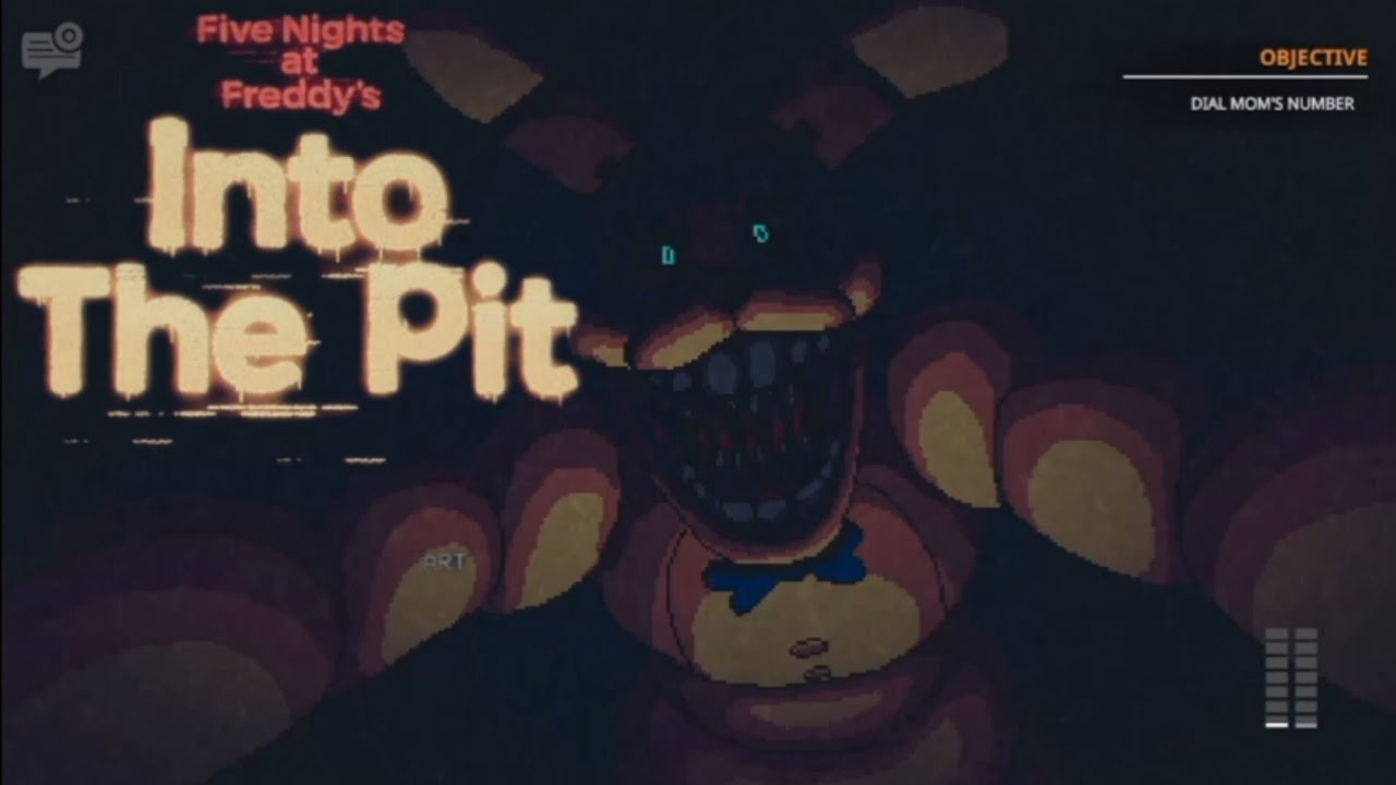 FNAF into the pit play through part 1 [No commentary] - YouTube