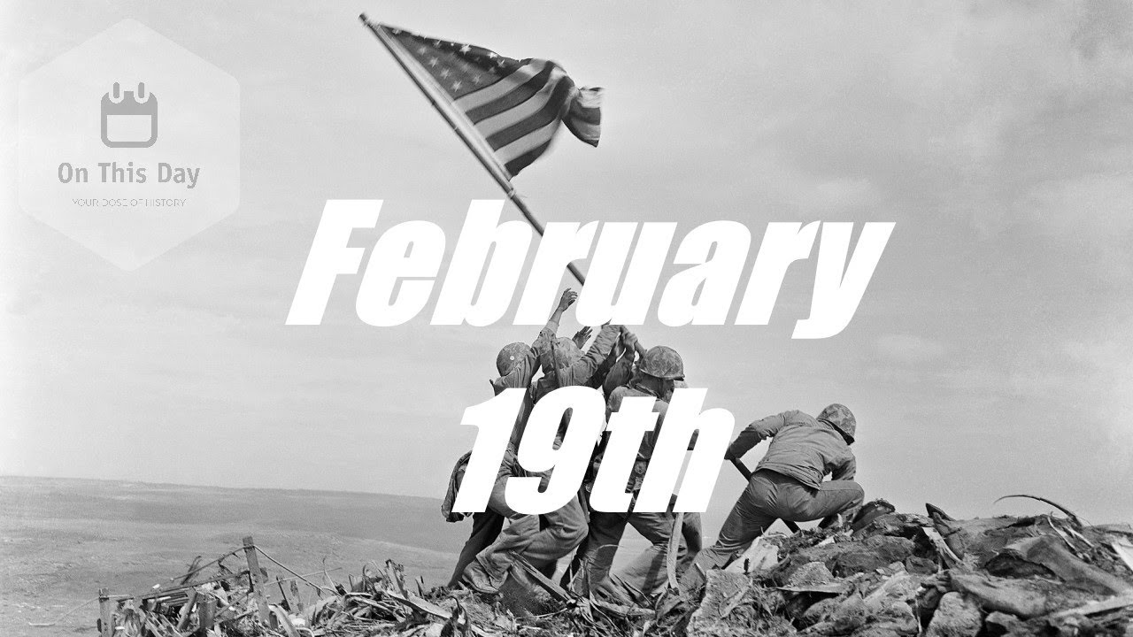 On This Day - February 19th - The Battle of Iwo Jima Began - YouTube