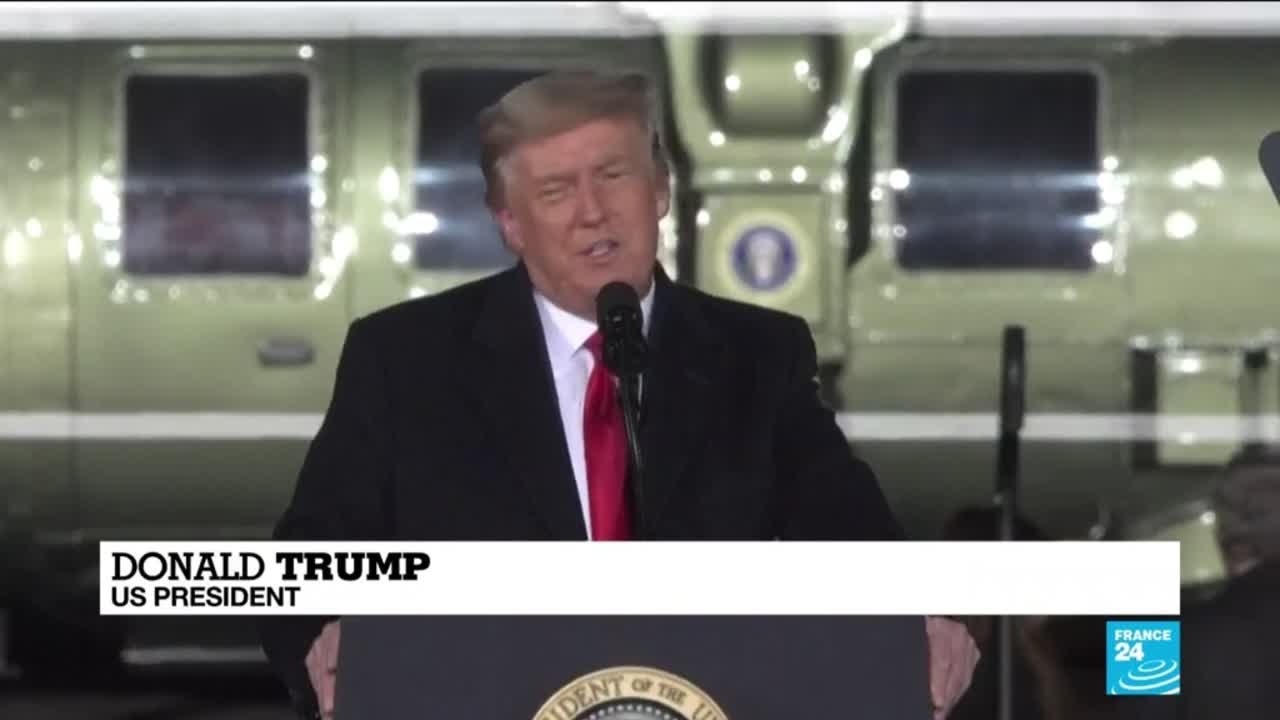 Electoral College vote: Trump says he'll 'fight like hell' to hold on ...