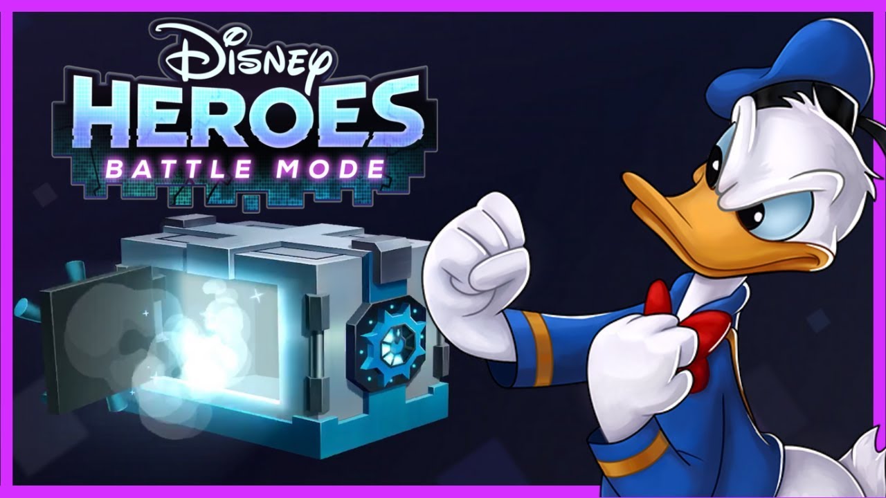 Disney Heroes Battle Mode! Working With Donald Duck! Gameplay ...