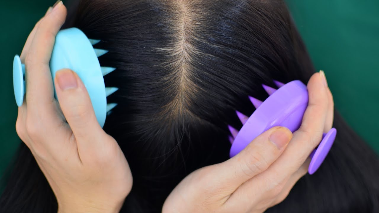 ASMR Deep Sleep With Scalp Massage On Real Person Make You Fall Asleep ...