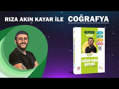 Türkiye’nin İklimi ve Bitki Örtüsü Soru Çözüm | 2024 KPSS COĞRAFYA RIZA AKIN KAYAR